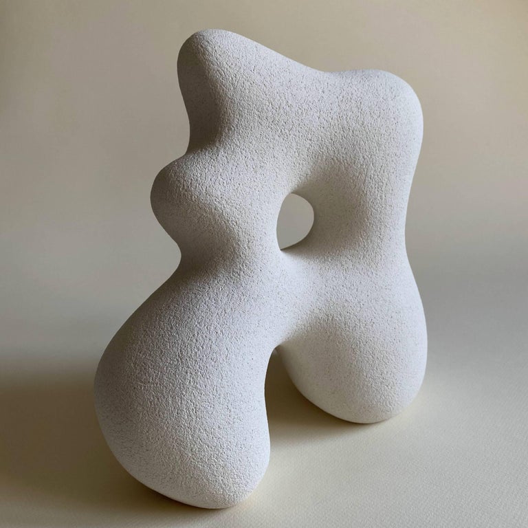 Sandstone Marceline Hand Sculpted by Hermine Bourdin For Sale at 1stDibs