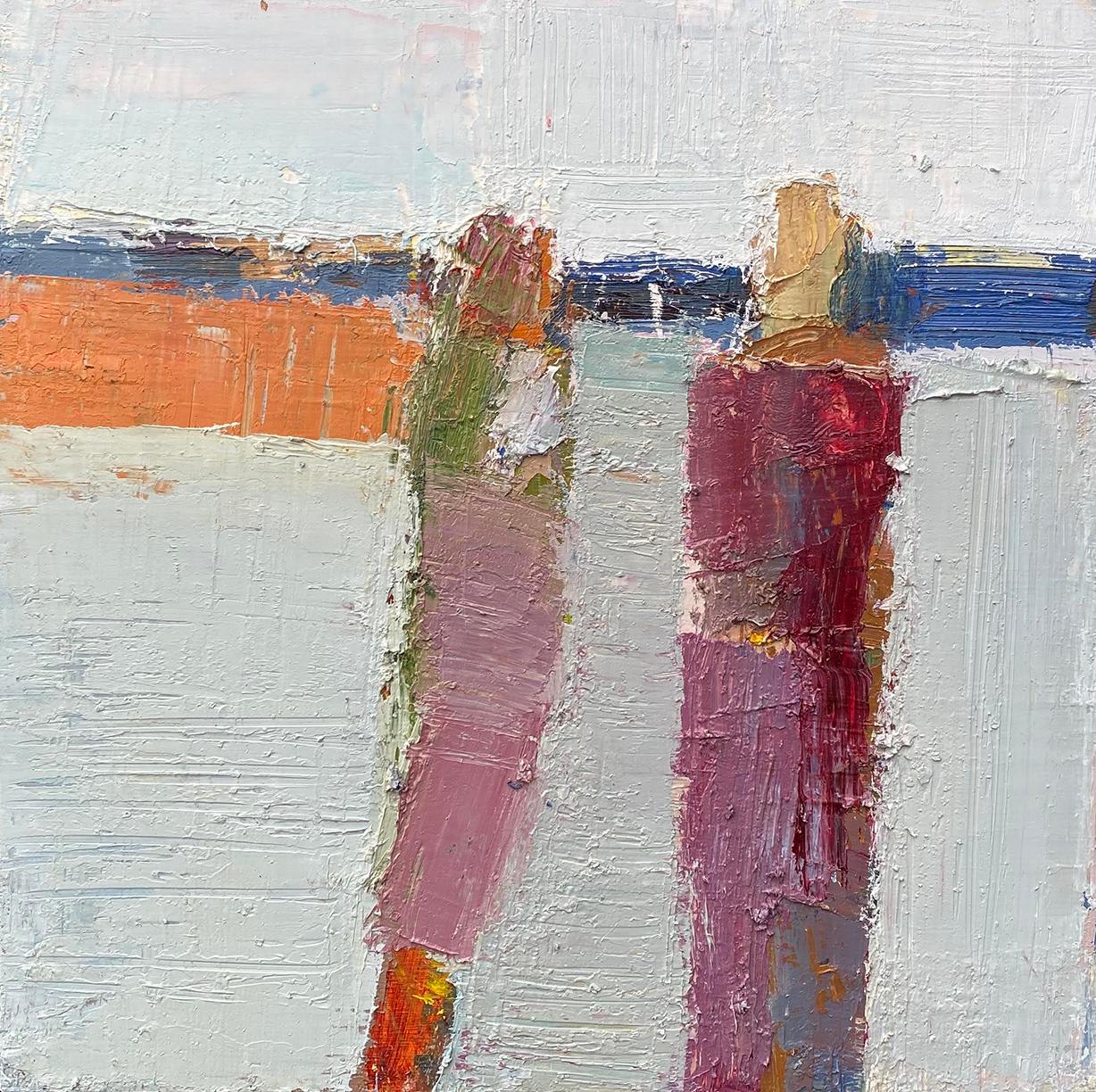 Sandy Ostrau - HOME ON THE RIDGE at 1stDibs | sandy ostrau paintings ...
