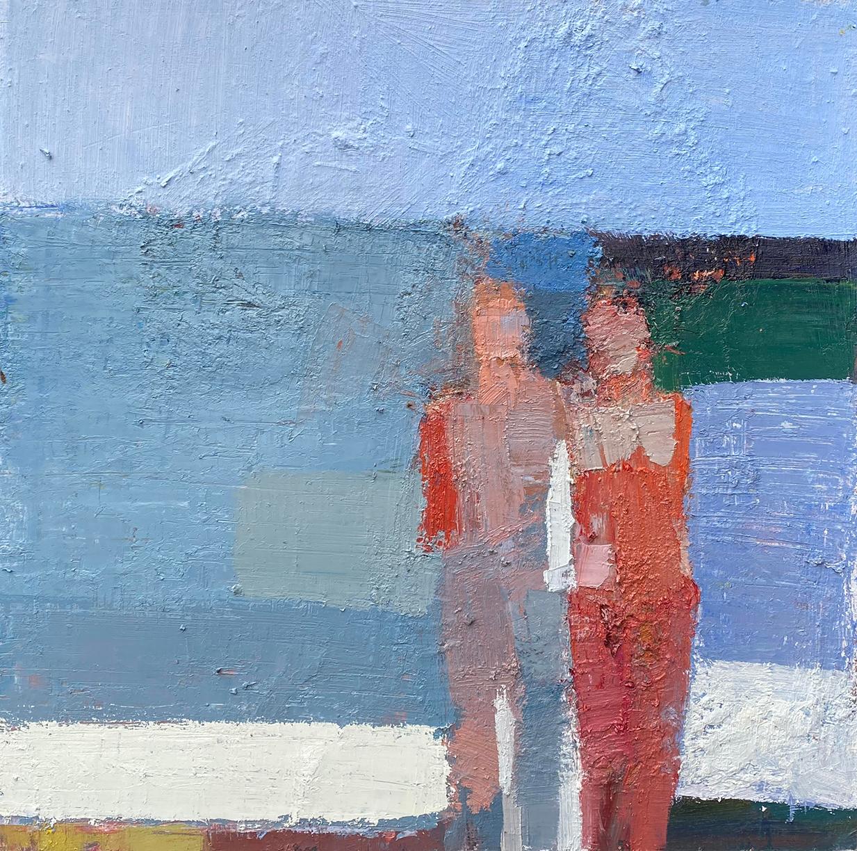 Sandy Ostrau - HOME ON THE RIDGE at 1stDibs | sandy ostrau paintings ...
