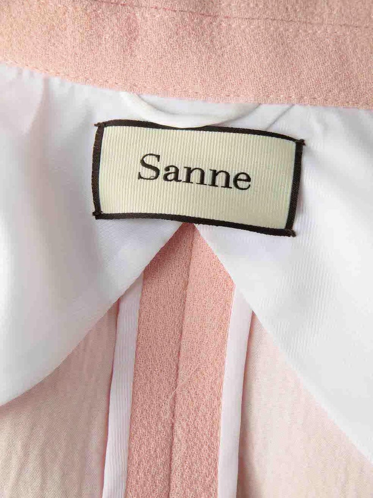 Sanne Women's Pink Tassel Pocket Gemstone Jacket For Sale at 1stDibs