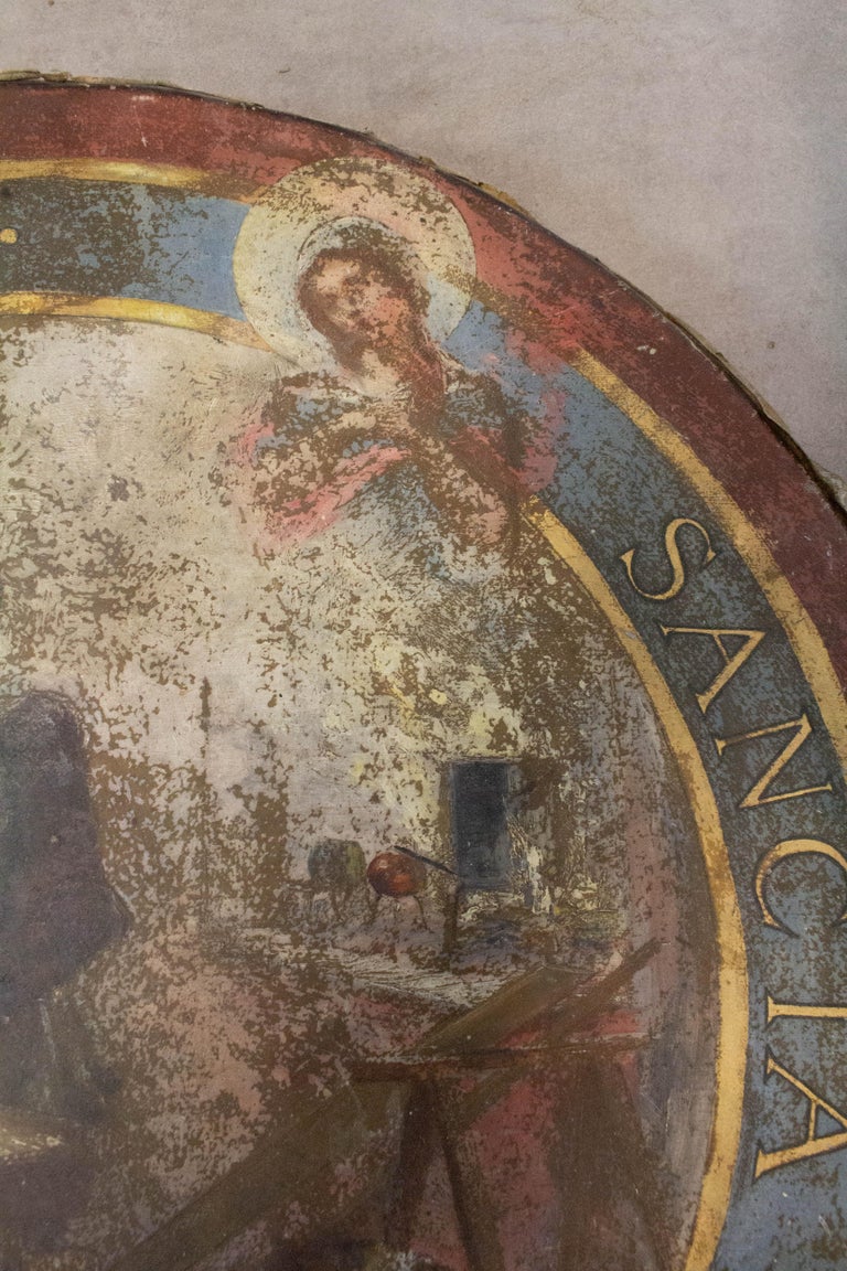 Santa Anna Painting Patron Saint of Cabinetmakers, Sailors, French ...