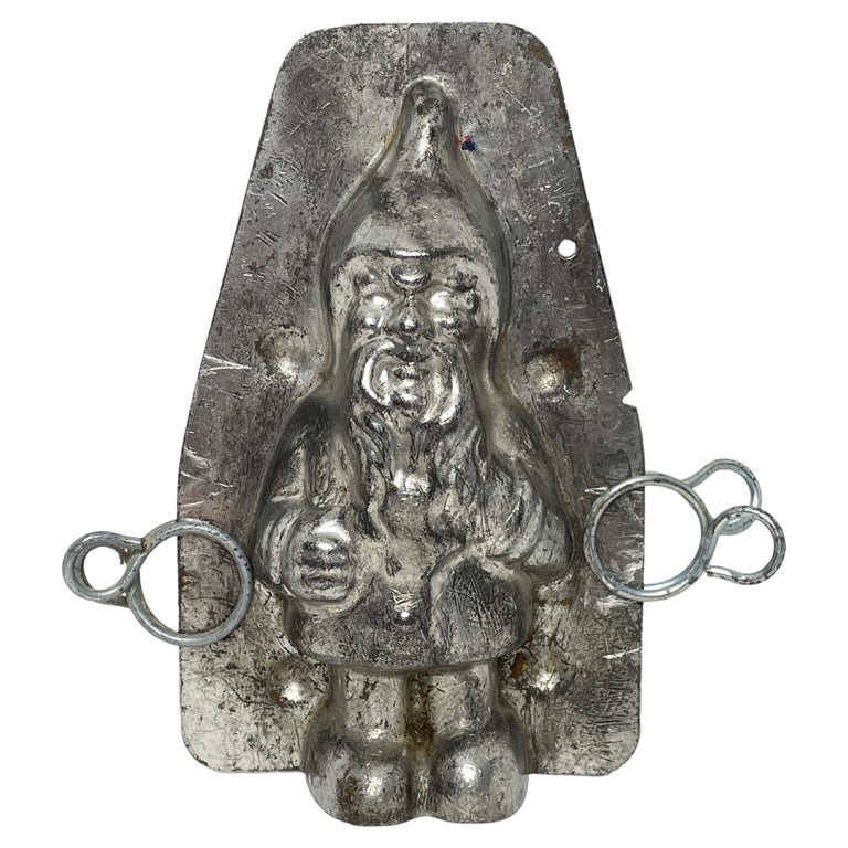 Santa Claus Gnome Christmas Chocolate Mold Antique 1920s, Austria For ...