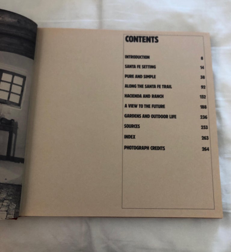Santa Fe Style Hardcover Book at 1stDibs