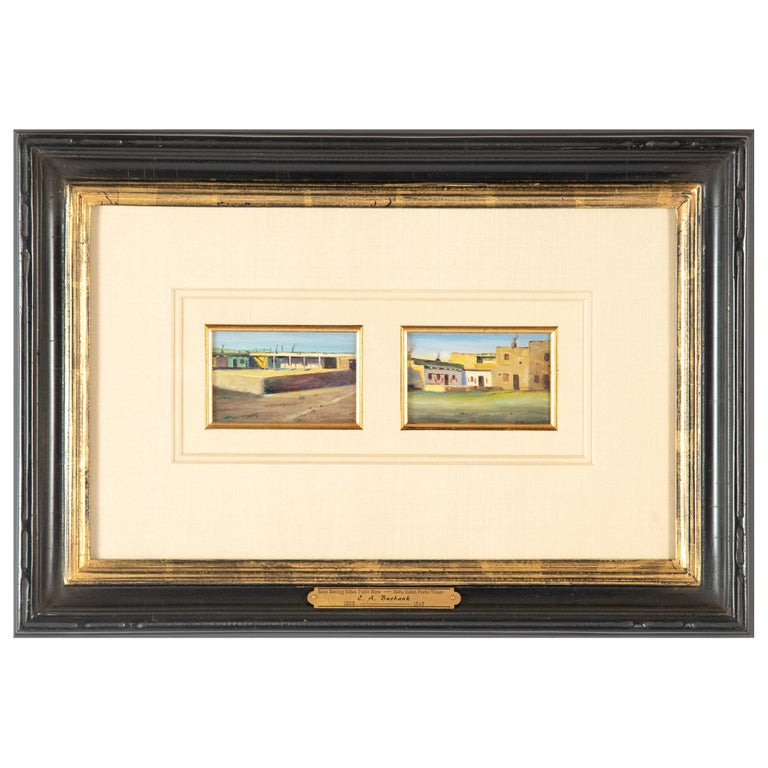 Santo Domingo Indian Pueblo Home and Isleta Village by Elbridge Ayer ...