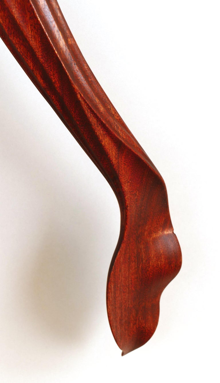 Sapele Flower Petal Shelf by Mark Levin For Sale at 1stDibs