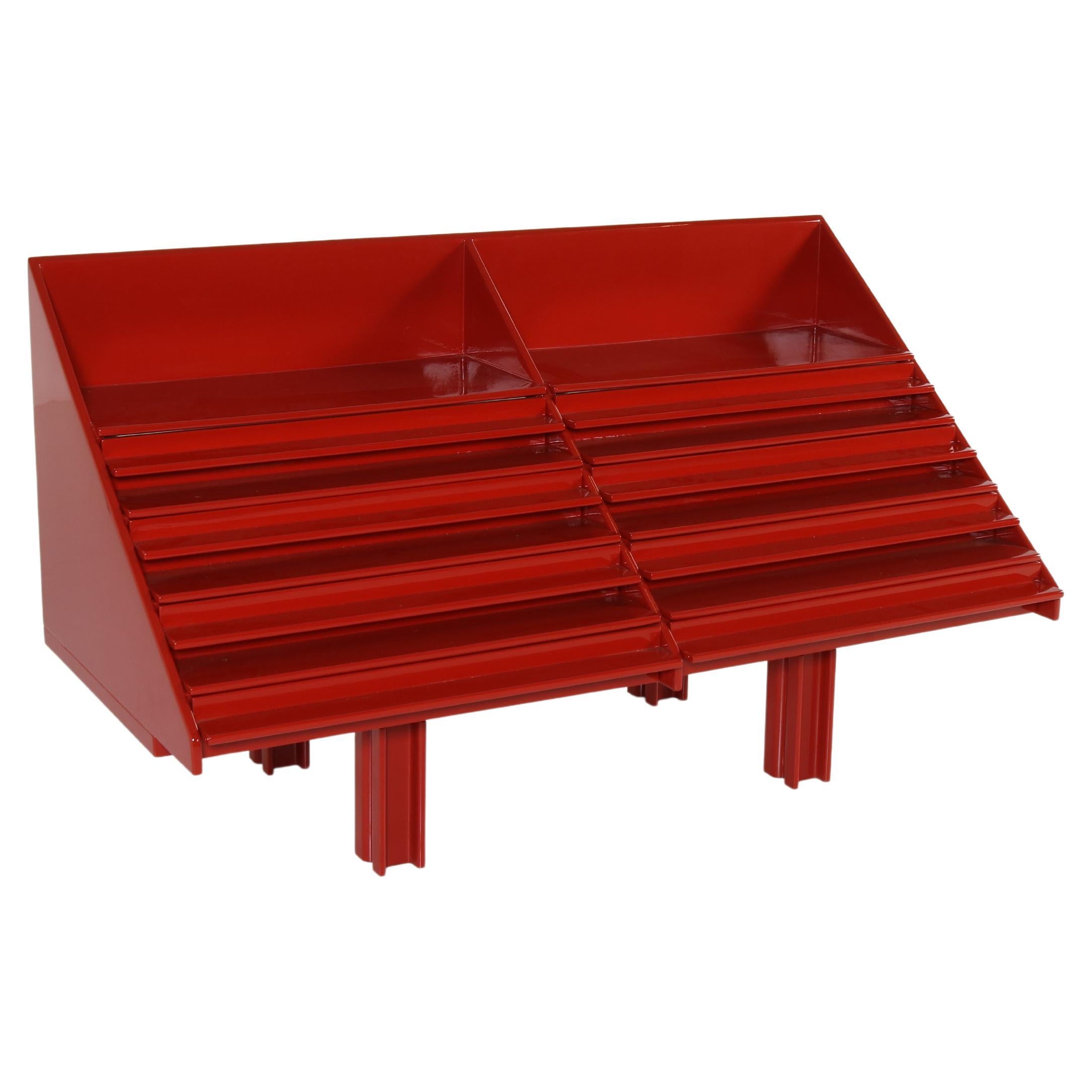 Saporiti Iconic Storage unit with Drawers - Italian design 1970 circa ...