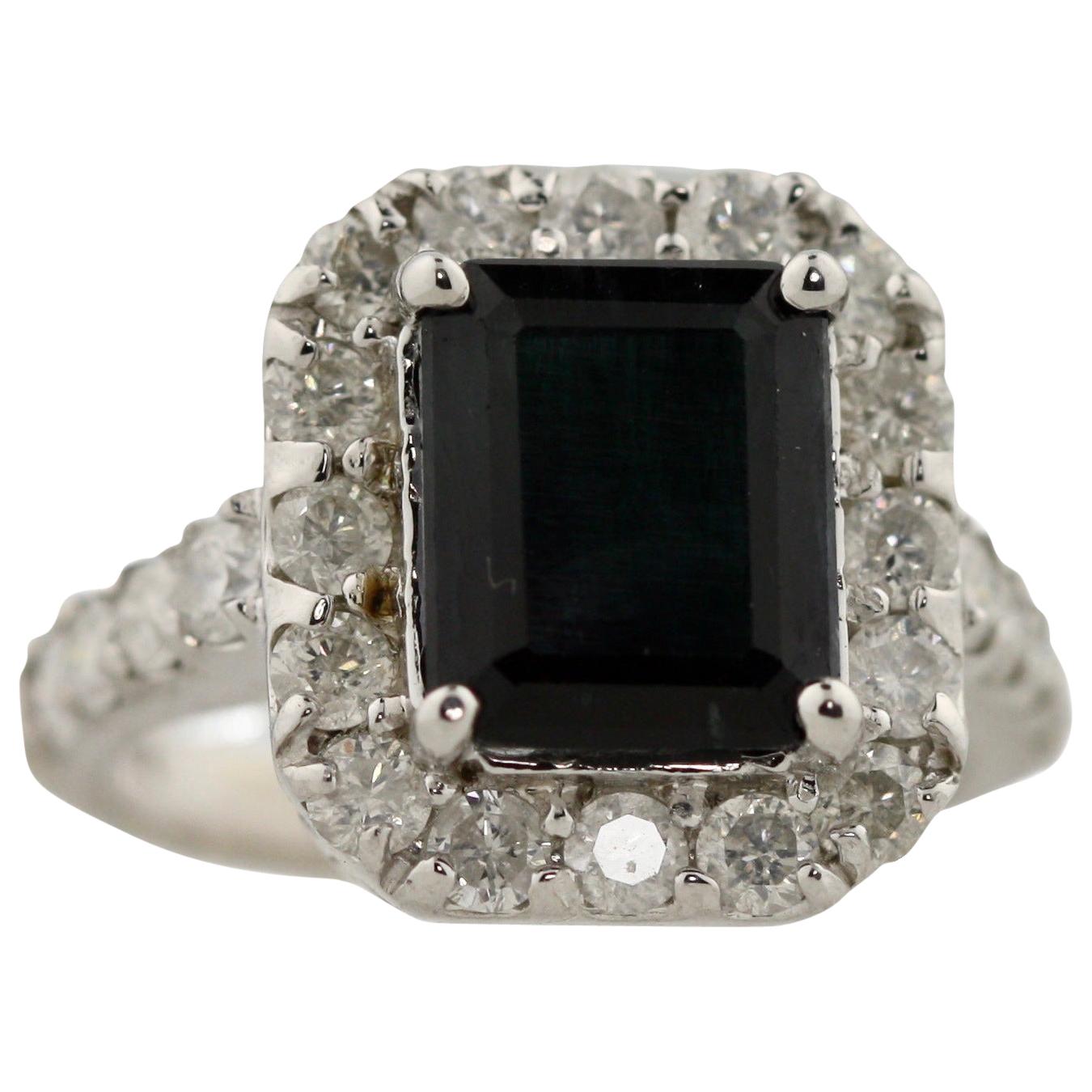 Montana Tangerine Sapphire and Diamond Ring For Sale at 1stDibs