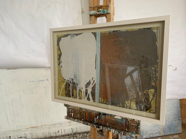 Sara Dudman - Mud Duologue (Relational Dynamics), a Mudstone painting ...