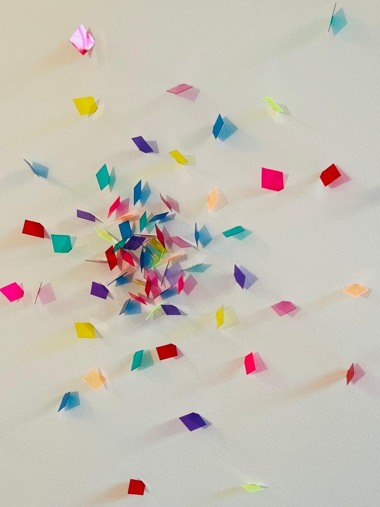 Sara Stewart Brown - Papelitos de colores For Sale at 1stDibs
