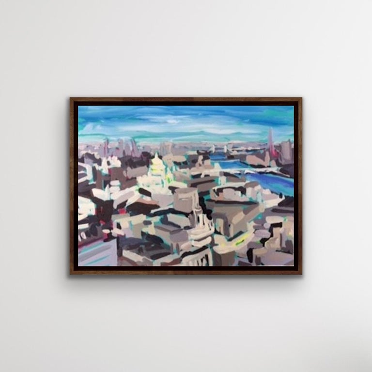 Sarah Adams - Electric Thames III, Sarah Adams, Landscape art ...