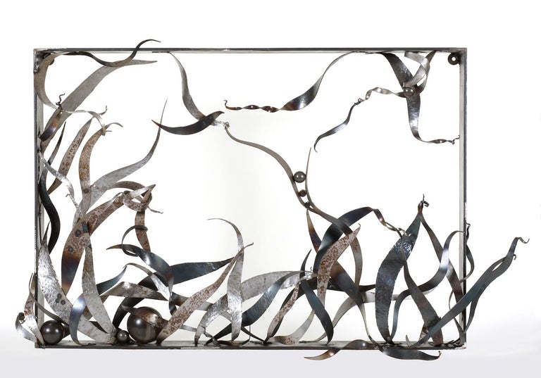 Sarah Alexander - "Please Keep Off the Grass", steel, abstract, wall ...