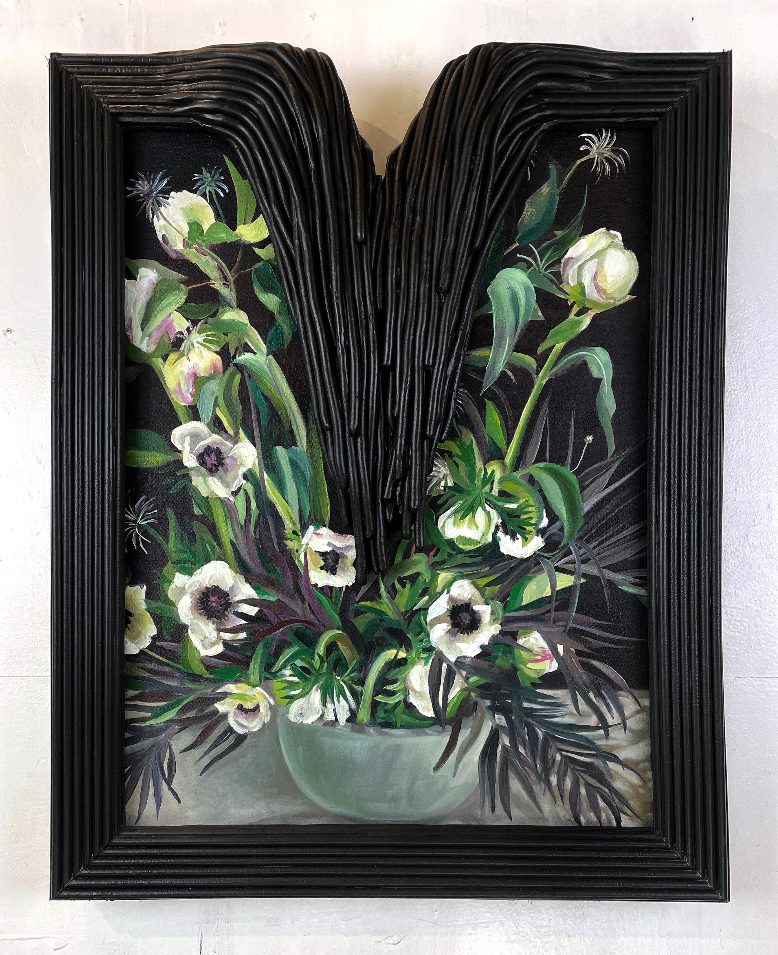 Guy Robinson - "Anatomy Lesson" - Geometric Surrealist Painting - Skull ...