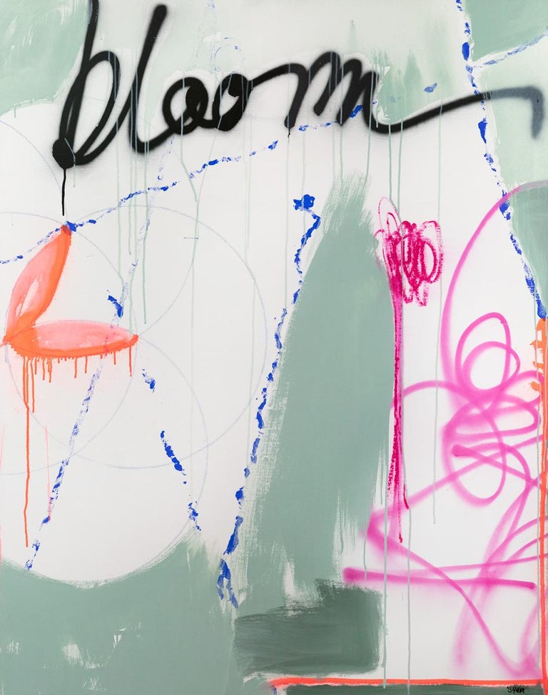 Sarah Finucane - "Bloom," Abstract Painting For Sale at 1stDibs