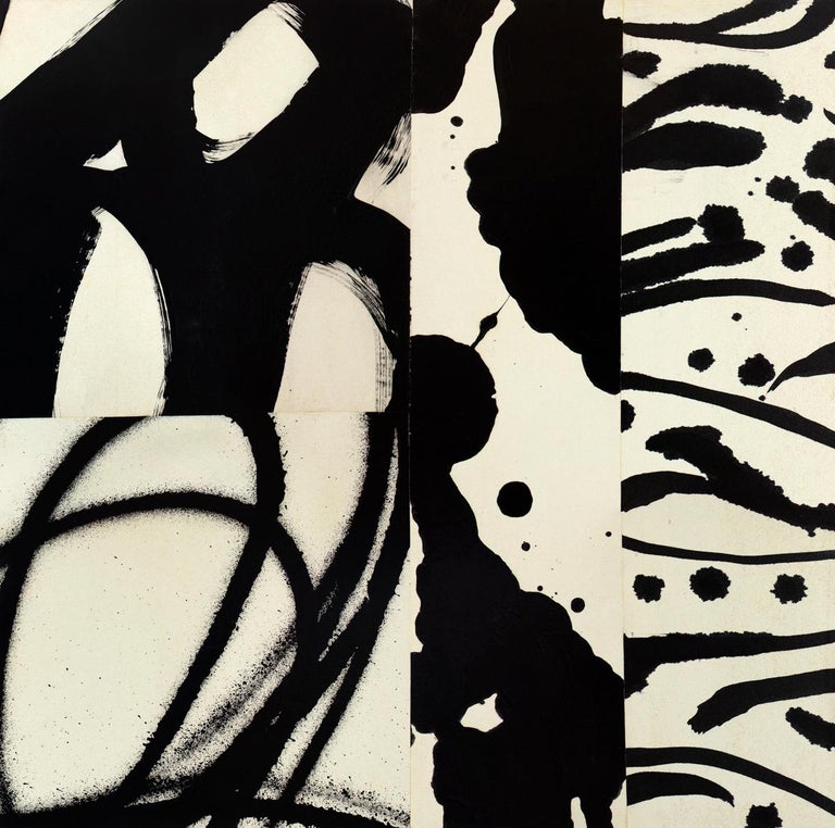 Sarah Finucane - "BW No. 6," Abstract Painting For Sale at 1stDibs