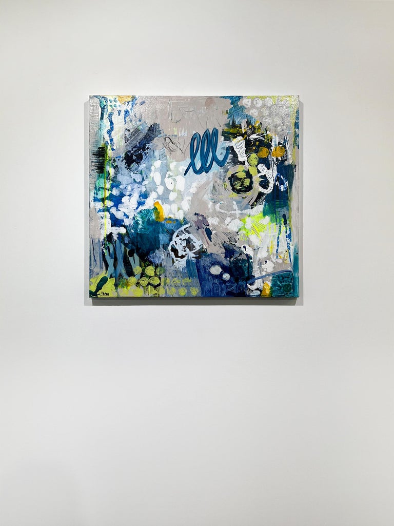Sarah Finucane - "Jungle," Abstract Painting For Sale at 1stDibs