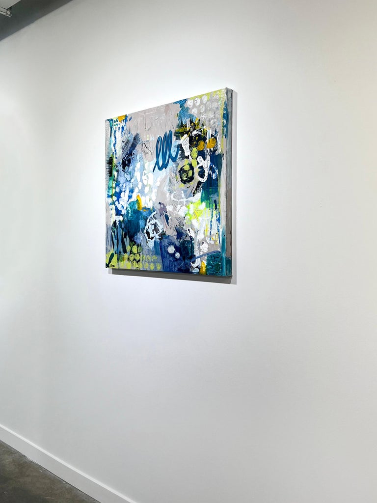 Sarah Finucane - "Jungle," Abstract Painting For Sale at 1stDibs