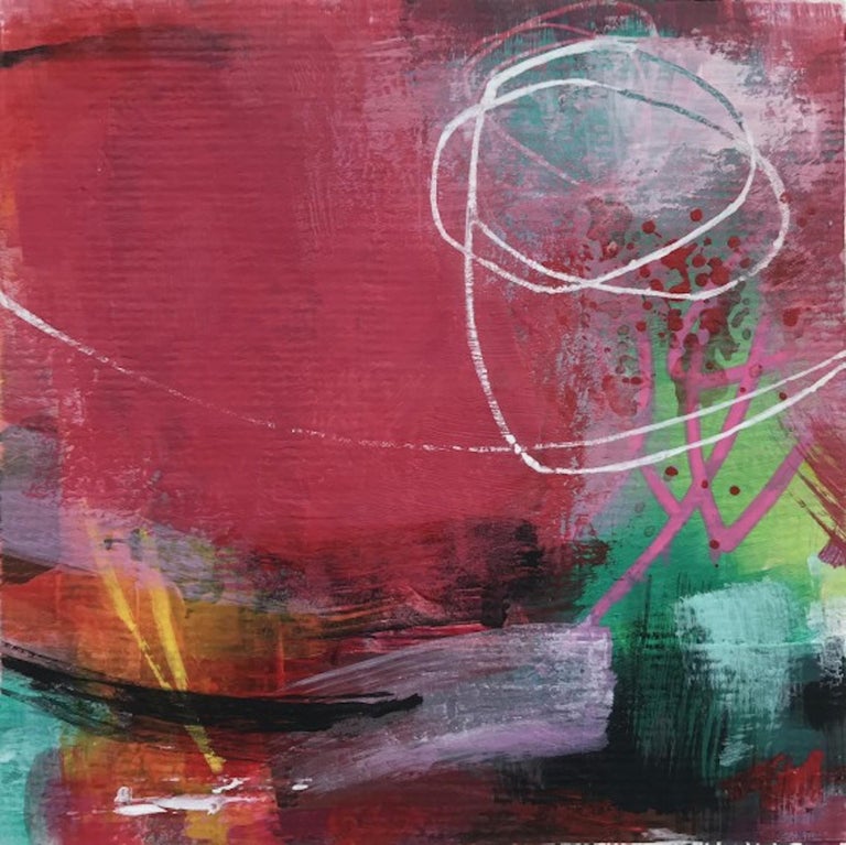 Sarah Foat - Graffiti Diptych, Sarah Foat, Original Abstract Paintings ...