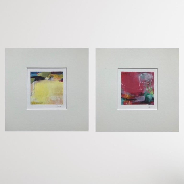 Sarah Foat - Graffiti Diptych, Sarah Foat, Original Abstract Paintings ...