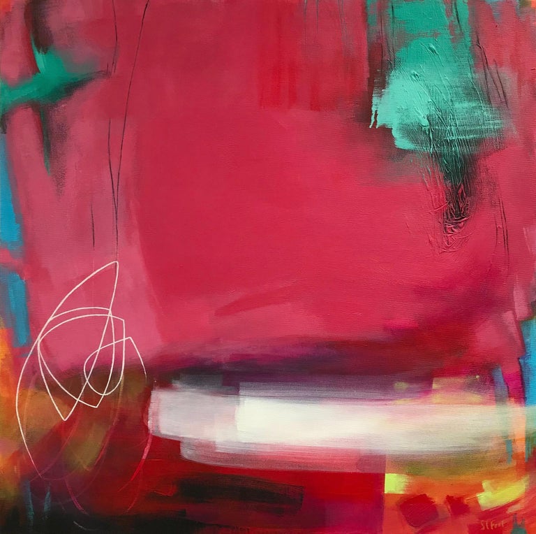 Sarah Foat - Instant Quiet Love, Sarah Foat, Original Abstract Graffiti ...