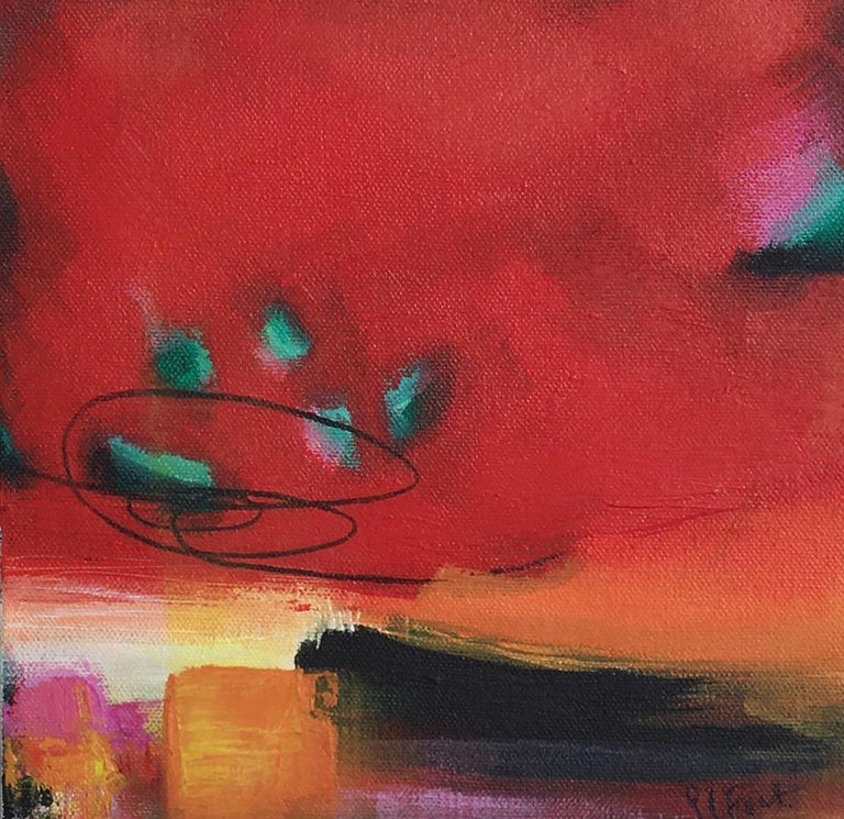 Sarah Foat - Sarah Foat, Because of Me II, Contemporary Abstract ...