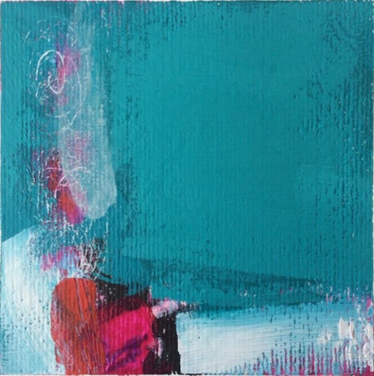 Sarah Foat - Sarah Foat, Graffiti VI, Contemporary Abstract Landscape ...