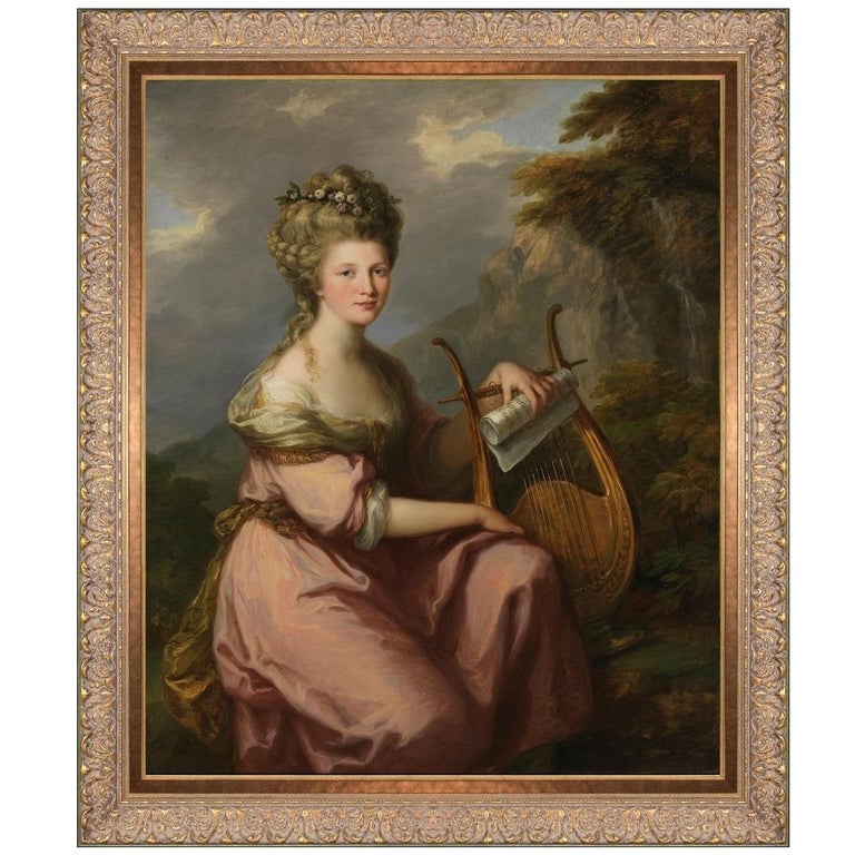 Sarah Harrop, after Neoclassical Oil Painting by Angelica Kauffman For ...