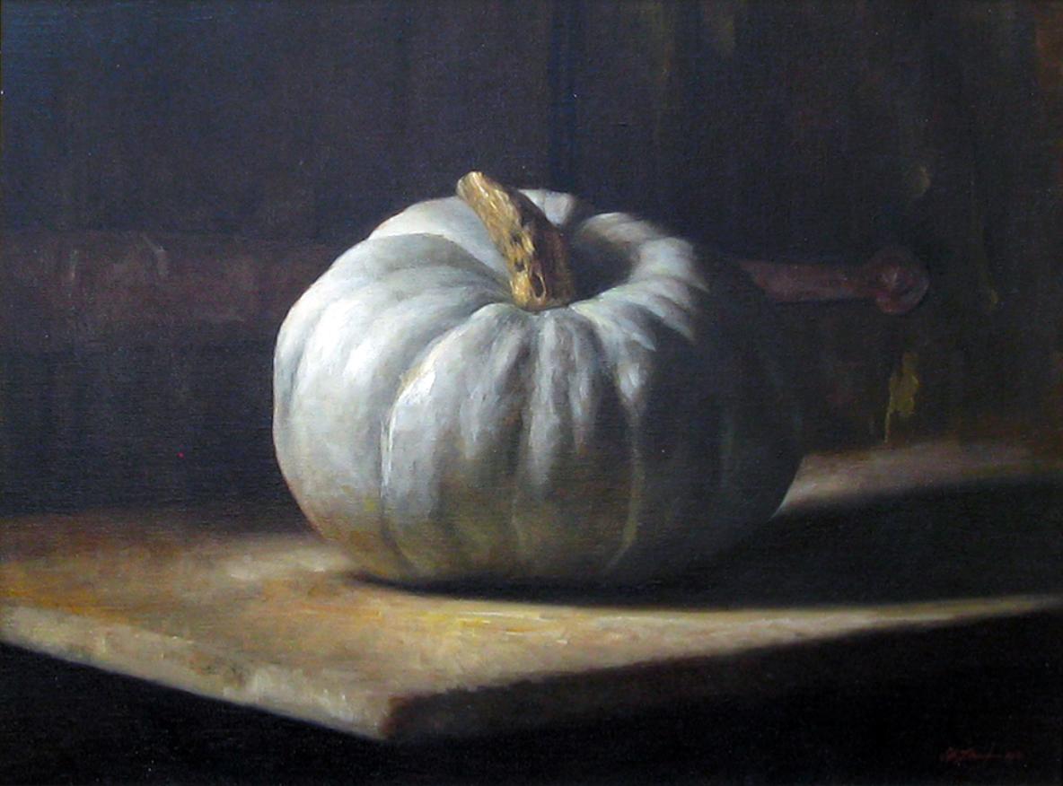 Sarah Lamb - White Pumpkin at 1stDibs