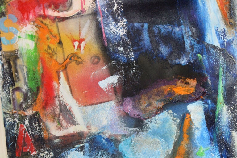Sarah Lapp - Bump in the Night, Painting, Oil on Canvas For Sale at 1stDibs