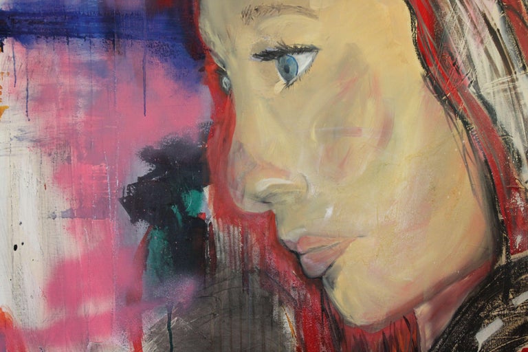 Sarah Lapp - Open, Painting, Oil on Canvas For Sale at 1stDibs