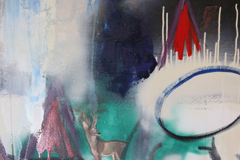 Sarah Lapp - Open, Painting, Oil on Canvas For Sale at 1stDibs