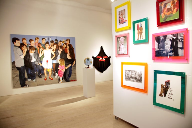 Sarah Maple - Menstruate With Pride, Oil on Canvas Painting, Feminist ...