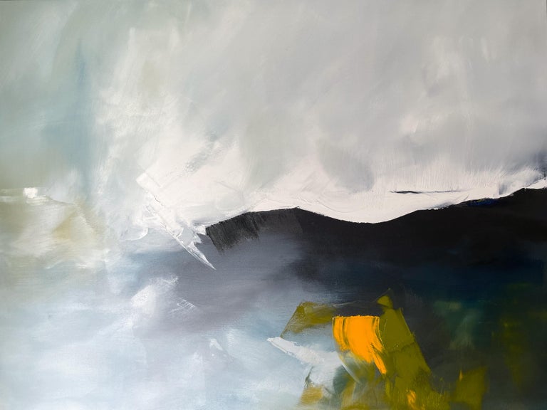 Sarah Parsons - Holy Realignment, Abstract Oil Painting For Sale at 1stDibs
