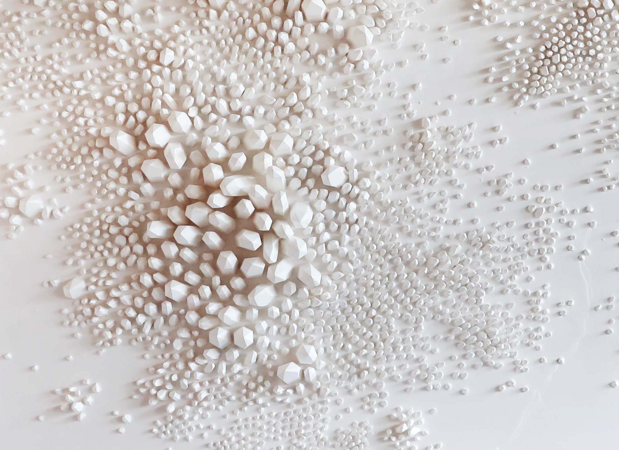 Sarah Philouze - Naica_Sarah Philouze_Aqua Resin_White_Abstract ...