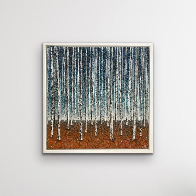 Sarah Pye - Teal Light, Sarah Pye, Contemporary art, Original painting ...