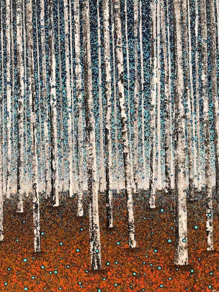 Sarah Pye - Teal Light, Sarah Pye, Contemporary art, Original painting ...