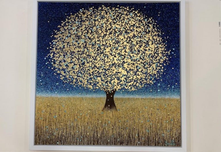 Sarah Pye - Dawn Harvest, Sarah Pye, Original Tree Painting, Acrylic ...