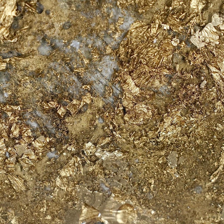 Sarah Raskey - Crystal Terrain, Sarah Raskey. Black and gold. Crystal ...