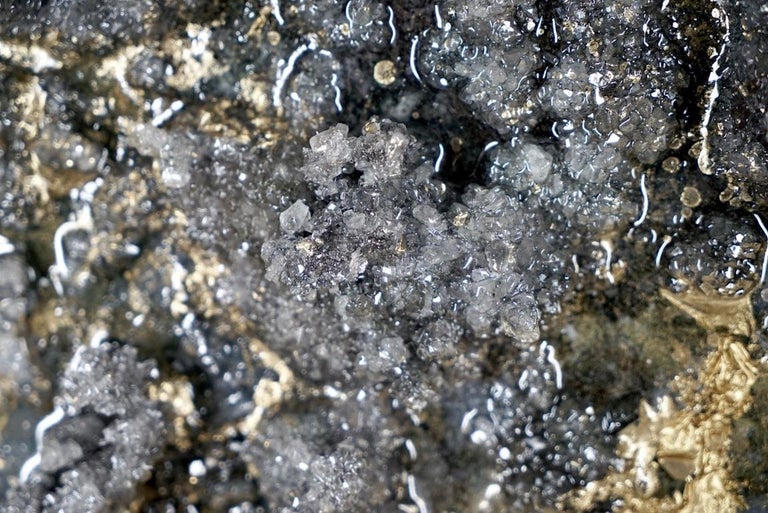 Sarah Raskey - Crystal Terrain, Sarah Raskey. Black and gold. Crystal ...