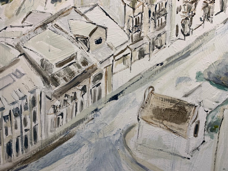 Sarah Robertson - Rosemary, The Town by Sarah Robertson, Impressionist ...