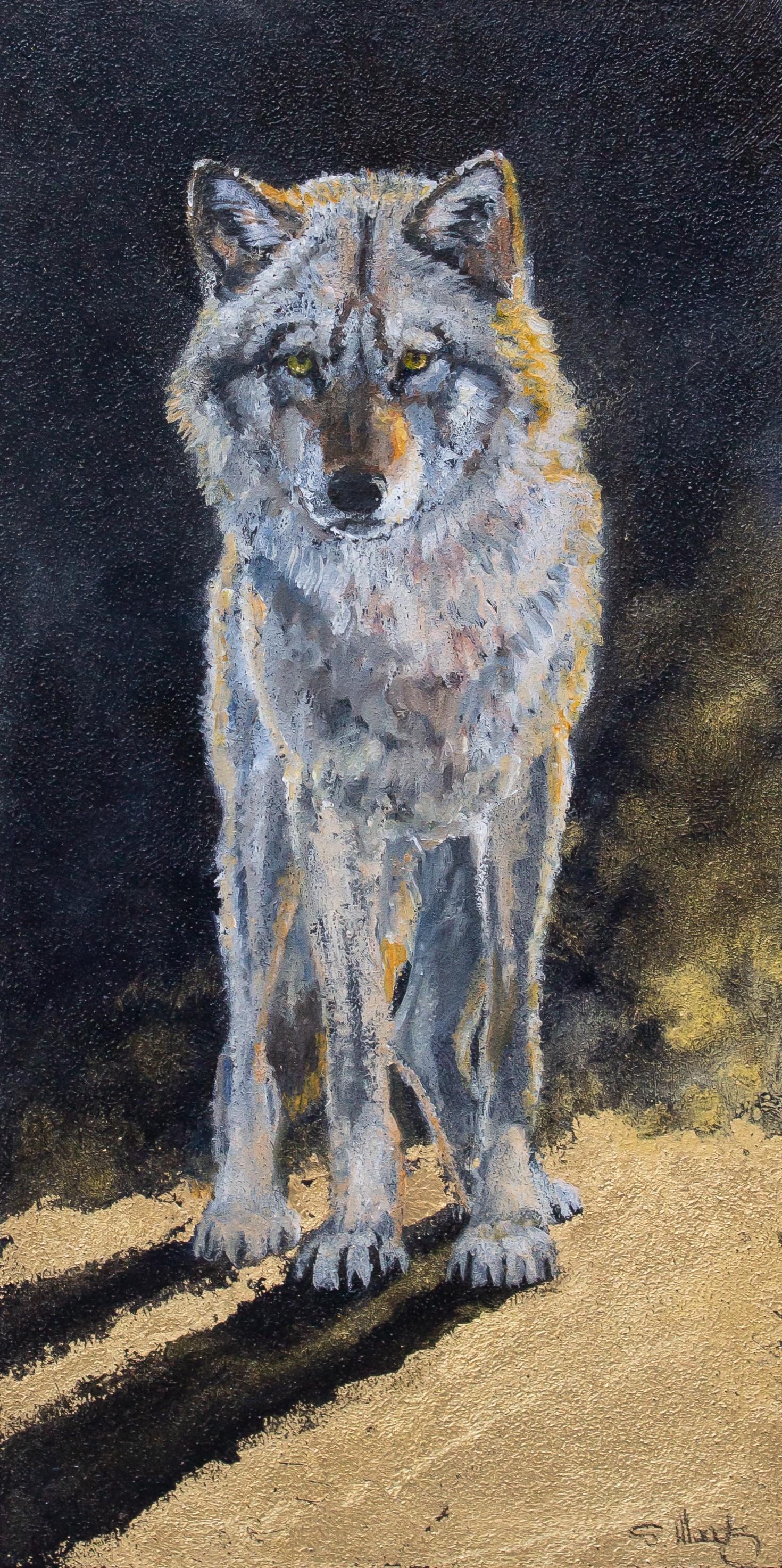 Duke Windsor - Impressionist Bird Painting, "Spring's Ahead" For Sale ...