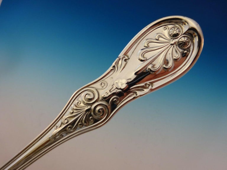 Saratoga by Tiffany and Co Sterling Silver BBQ Serving Fork Custom Made ...