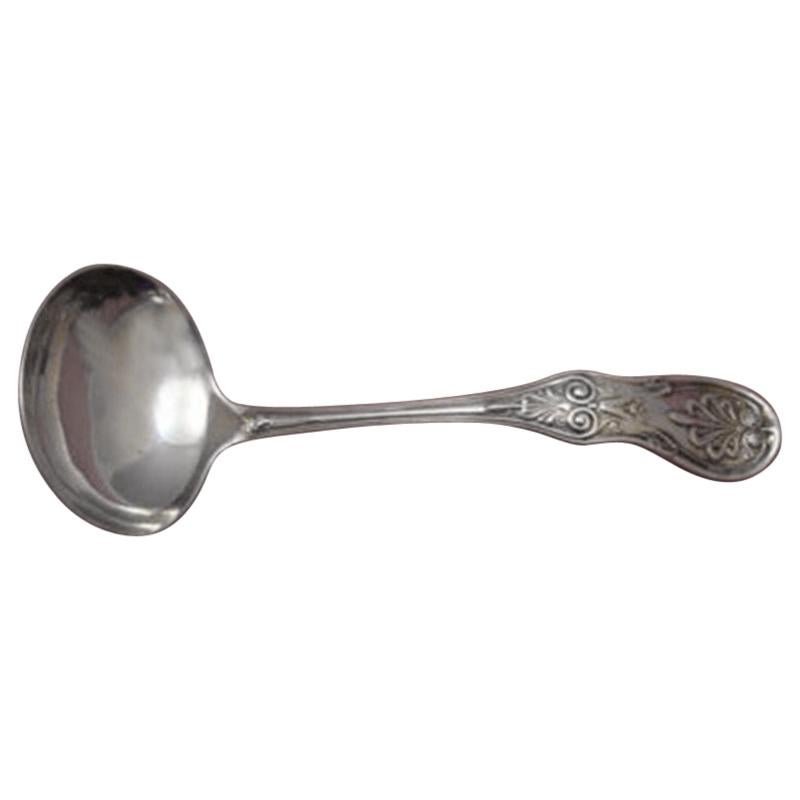 Pair of Brand New Cartier Solid Sterling Silver and Gold Gravy Ladles ...