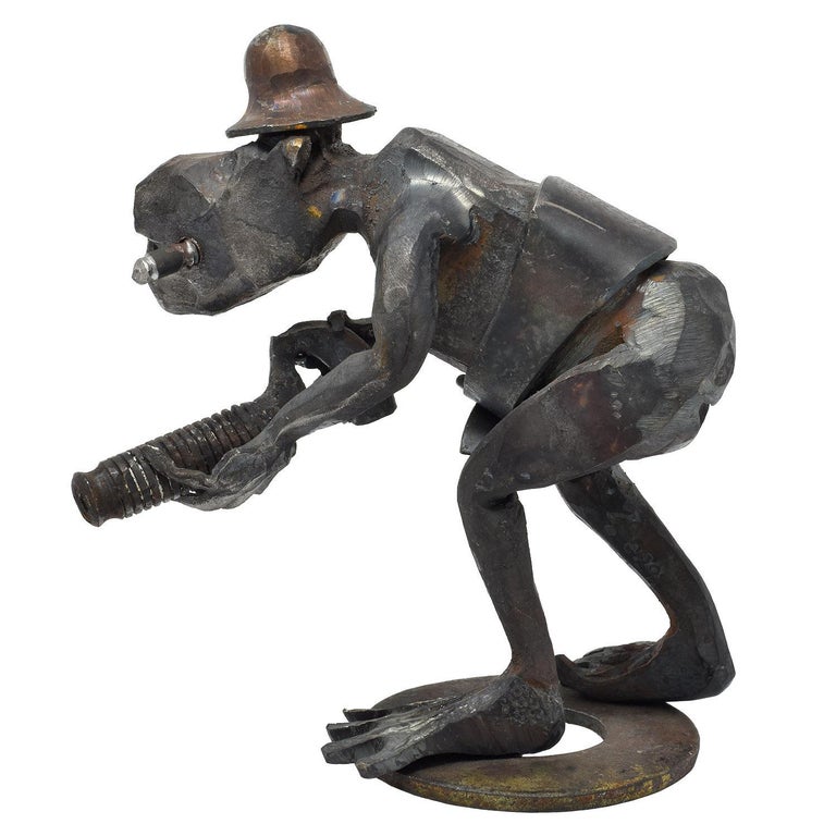 "Sarge the Riveter" Sculpture by Bay Area Blacksmith William Roan For ...