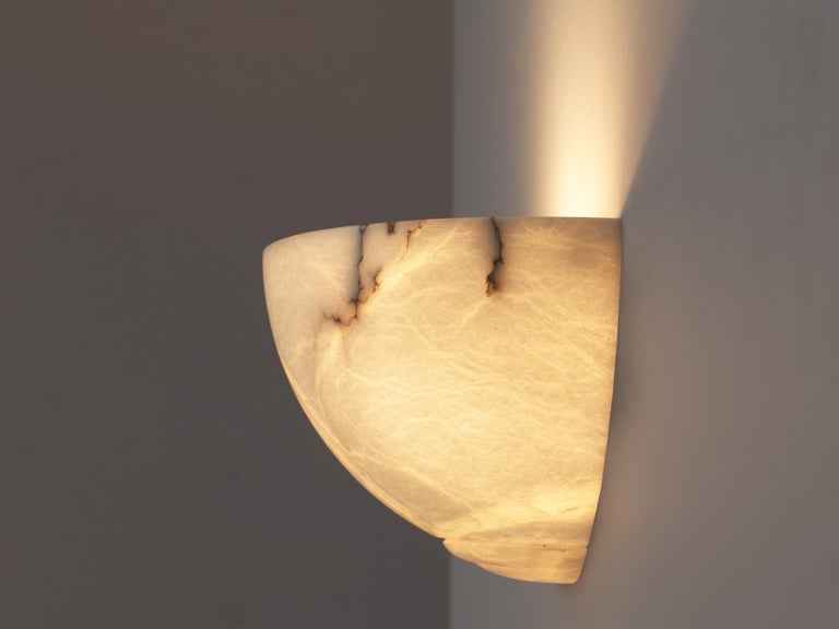 Spanish Alabaster Sconce by Sarreal Art at 1stDibs | sarreal art i llum s.a