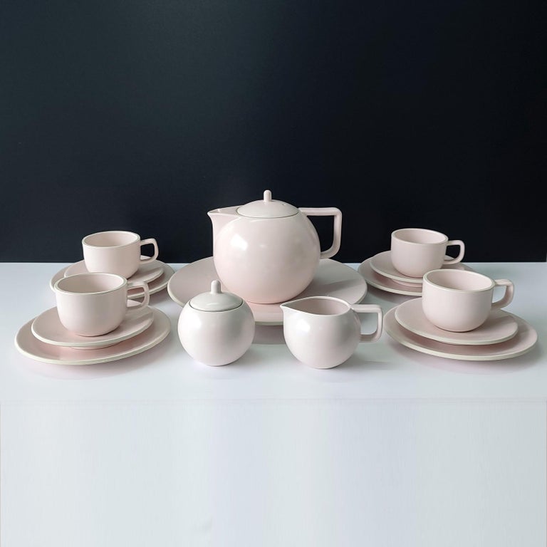 Sasaki Japan Massimo Vignelli Matte Pink Colorstone Ceramic Dinner 27 ...