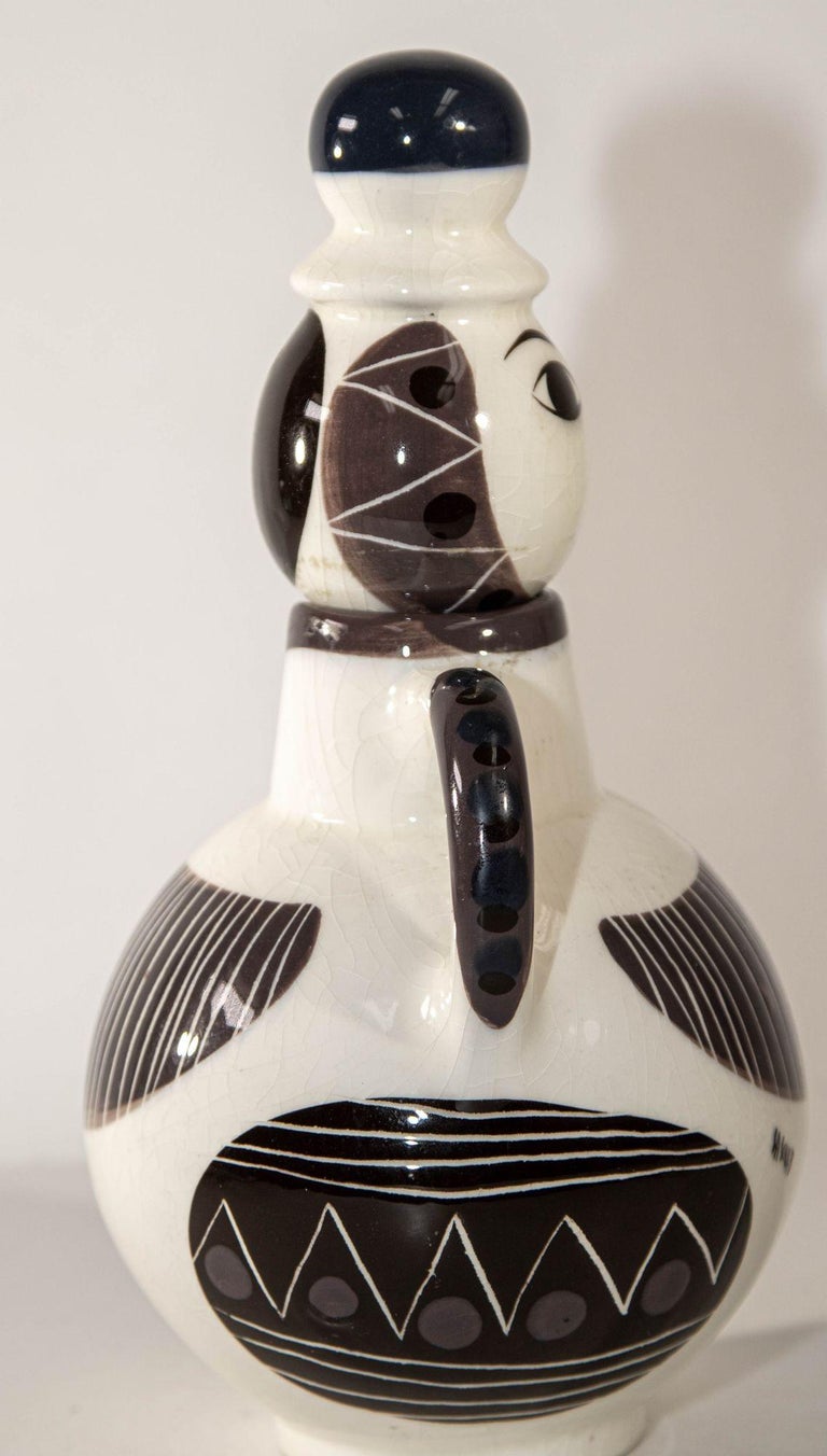 Sascha Brastoff Art Studio Ceramic Pottery Lady Pitcher, 1950s For Sale ...