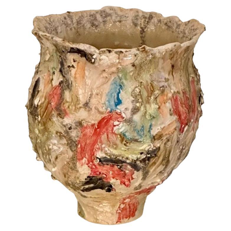 Jon Tierney, Contemporary, Large Modern Moon Jar, Glazed Ceramic, White ...