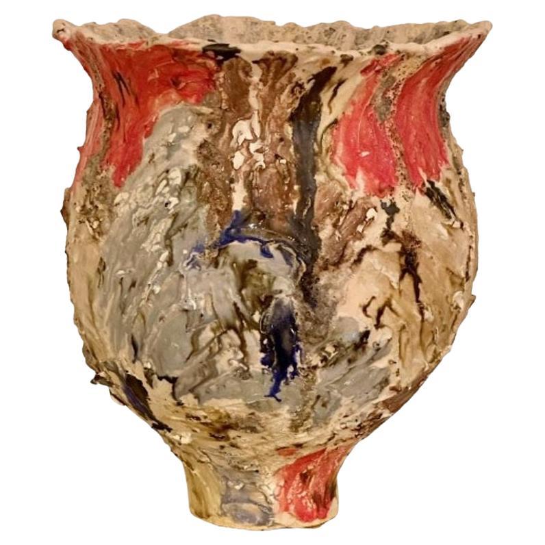 Jon Tierney, Contemporary, Large Modern Moon Jar, Glazed Ceramic, White ...