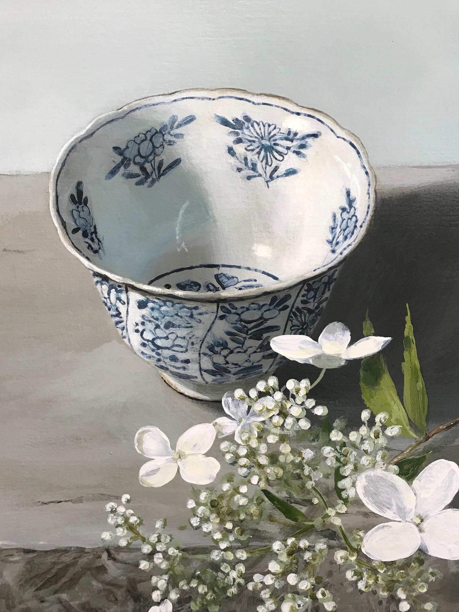 Sasja Wagenaar - ''Porcelain with Blossom'', Dutch Contemporary Dutch ...