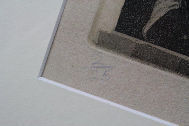 Satirical Lithograph by Peter Jacques "The Beast" London Artist Royal ...